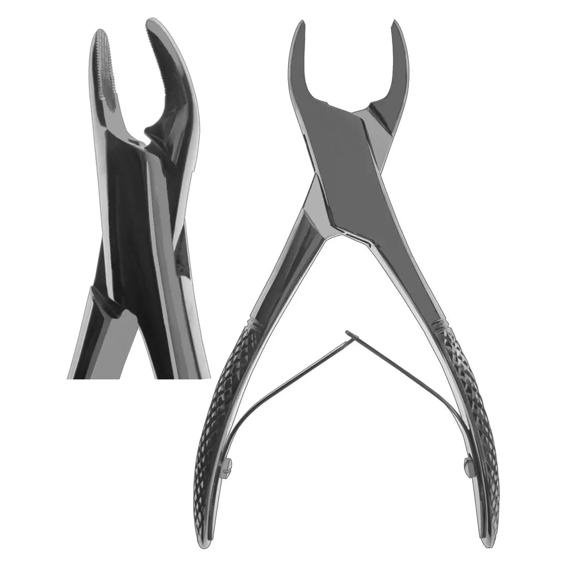 #150SK Forceps (with Spring) [Serrated] (Z-1216-S) – HampMED