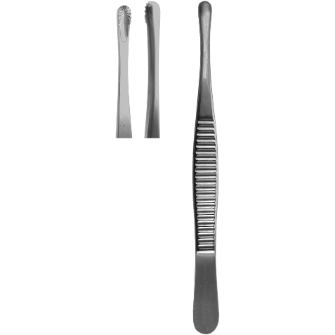 Tissue Forceps, Russian Straight 15cm – HampMED